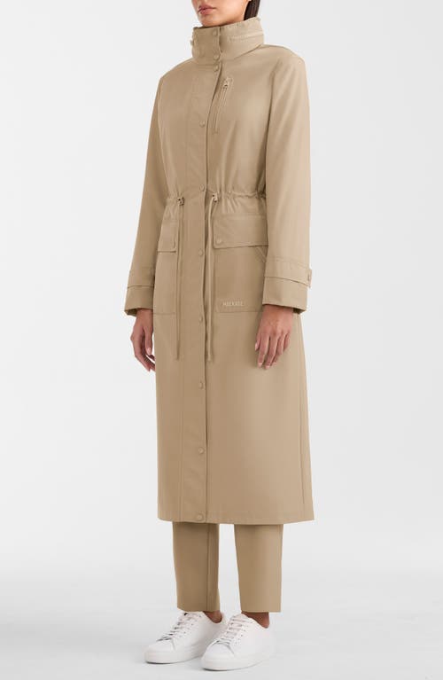 MACKAGE Magdalena Water Repellent Raincoat with Stowaway Hood